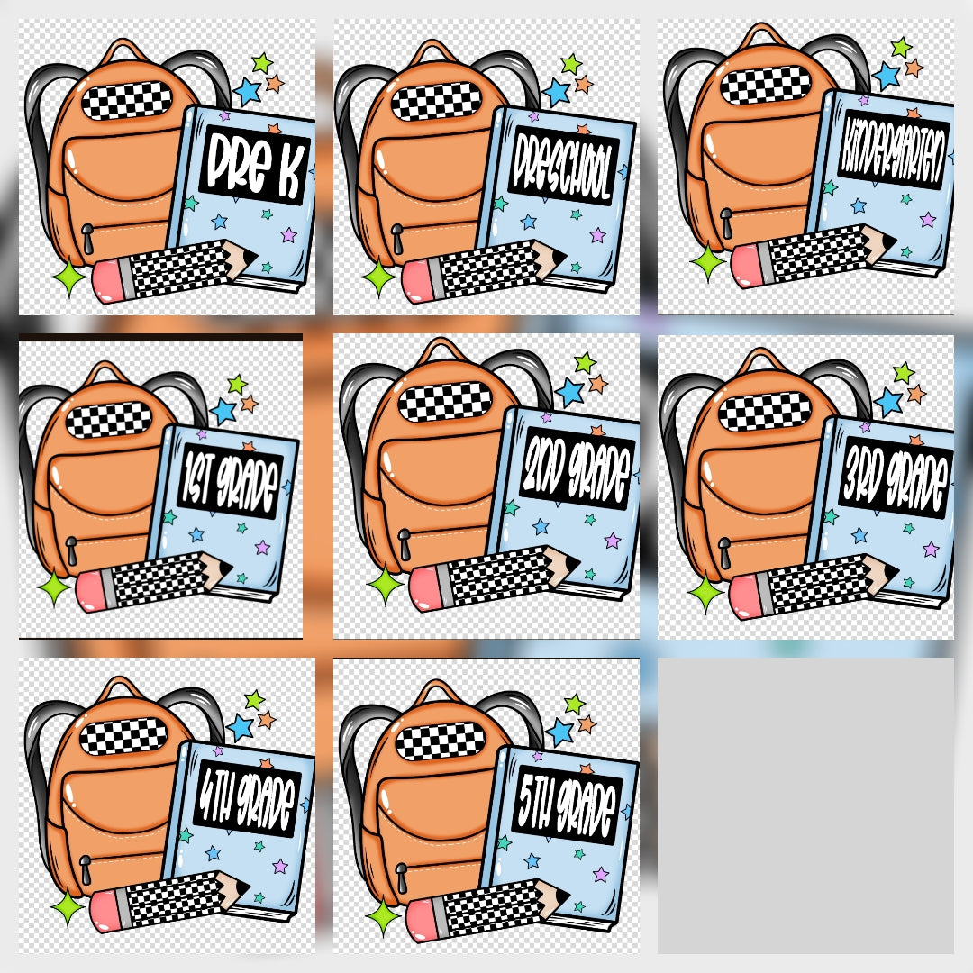 Back to school boy Grade Youth – Carlee's Customs