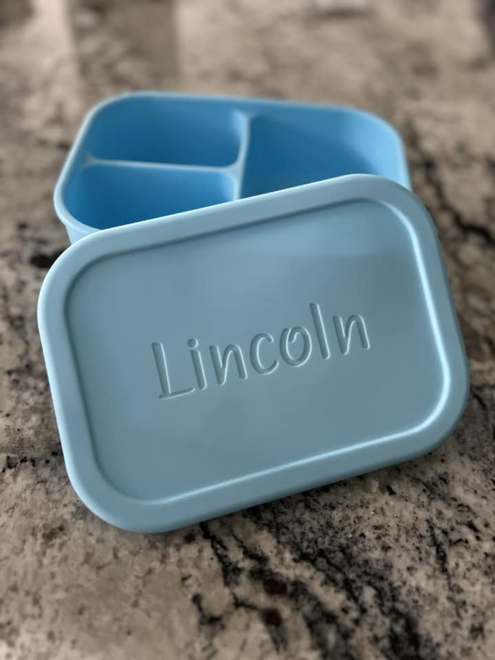 Silicone Engraved Lunch Box – Carlee's Customs