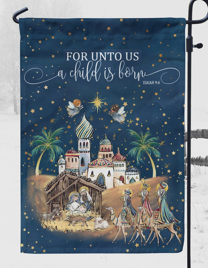 Nativity Flag – Carlee's Customs