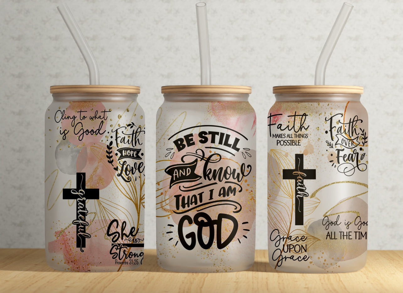 Be still and Know Libby Glass – Carlee's Customs