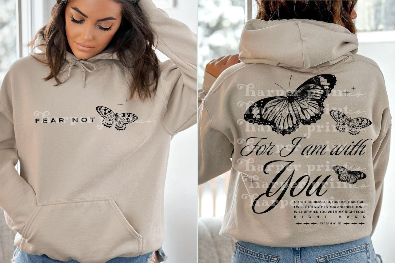 Fear Not Front & Back – Carlee's Customs
