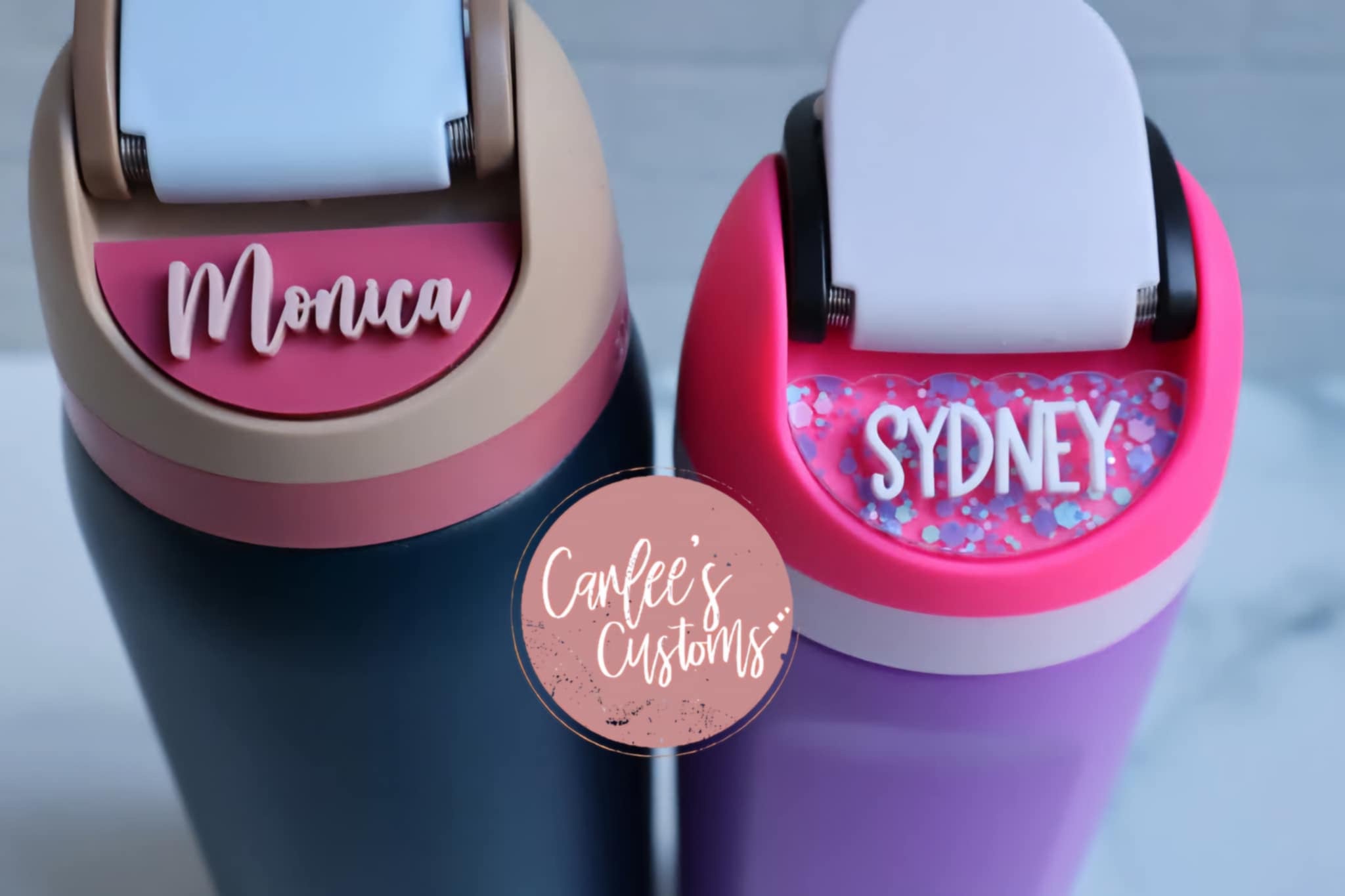 Owala FreeSip Reusable Name Plates Personalized – Carlee's Customs