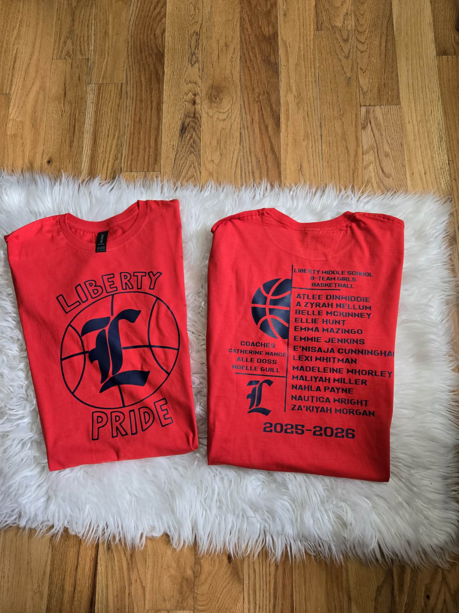 Liberty Pride Basketball – Carlee's Customs