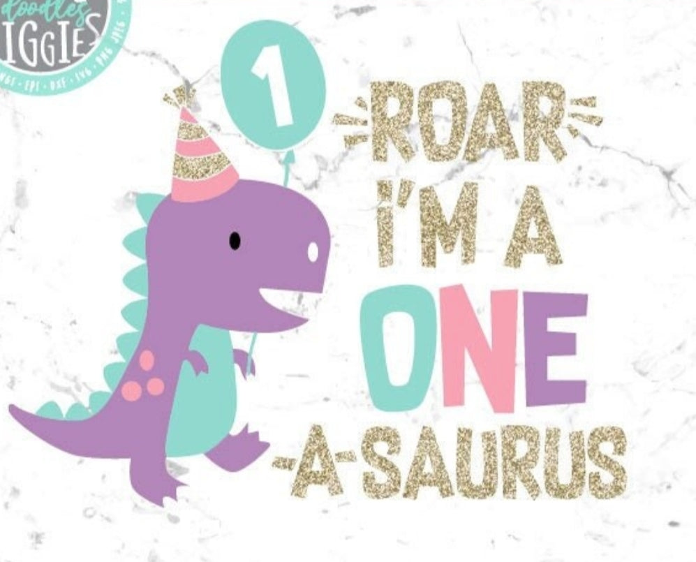 Dino birthday – Carlee's Customs
