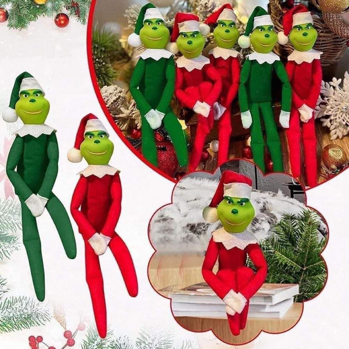 Green Face Elf – Carlee's Customs