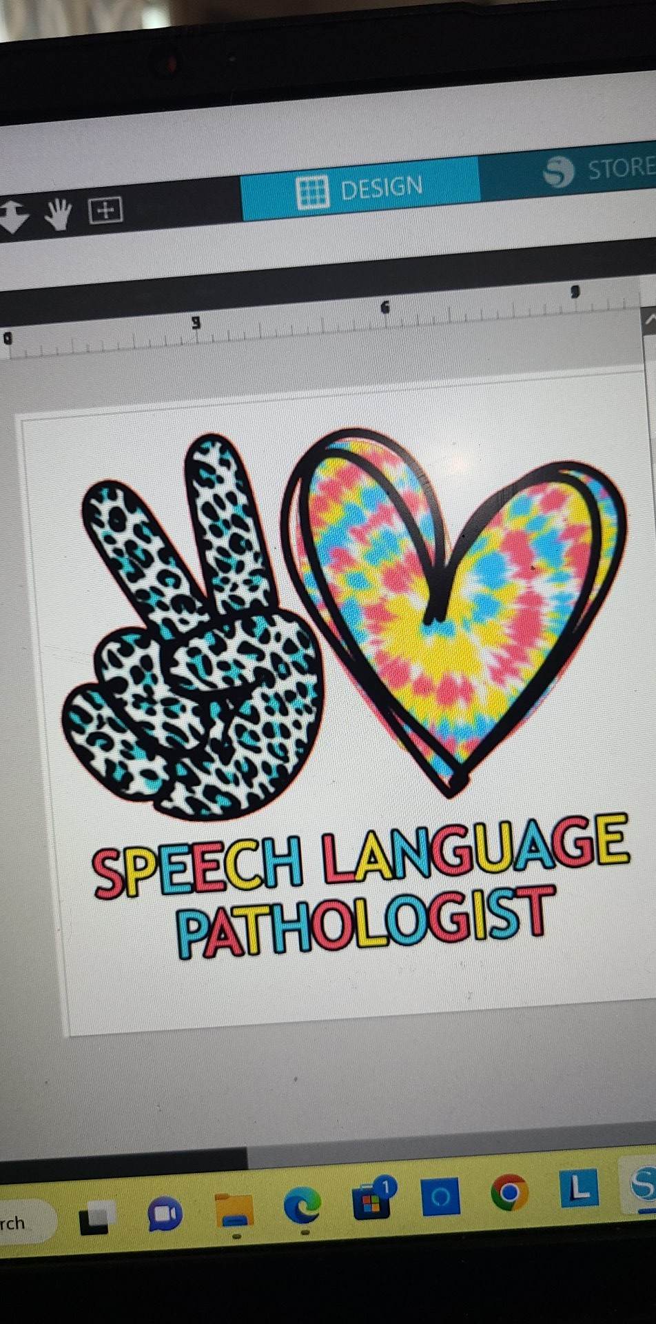 Occupational peace sign – Carlee's Customs